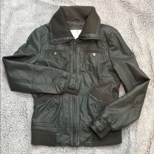 Xhilaration | Jackets & Coats | Faux Leather Utility Jacket | Poshmark